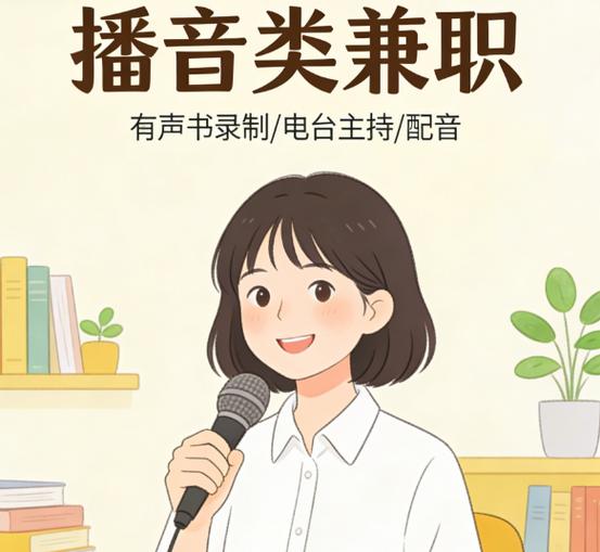 有声录音兼职