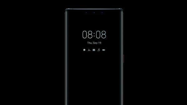 华为mate30通话熄屏截图