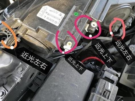电动车大灯高低怎么调图标