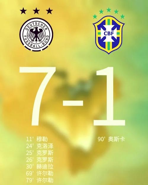 德国巴西7比1赔多少倍图标