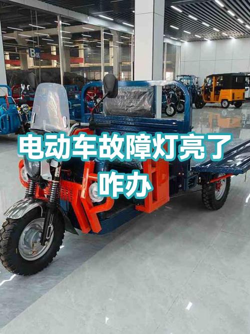 电动车自己亮灯怎么回事图标