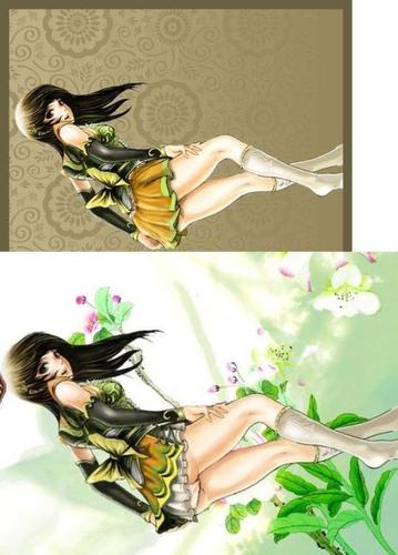 小乔第一代原画图标