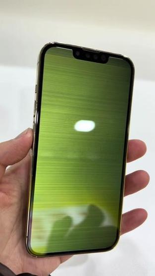 mate30pro屏幕两边发绿图标