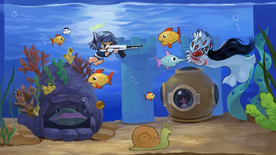 轻松水族馆破解版图标