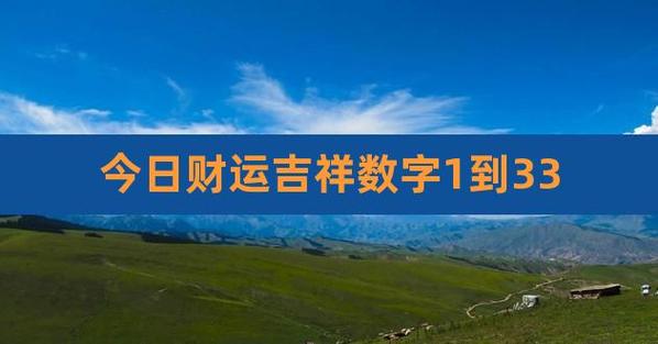 今日财运最旺数字图标