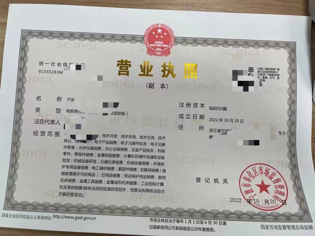 一个营业执照可以注册几个支付宝图标