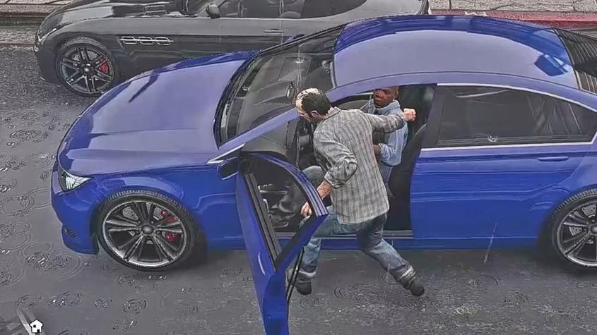 gta5线上抢车变成自己的