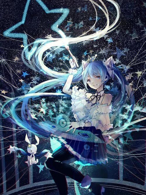 雪花屏初音未来图标