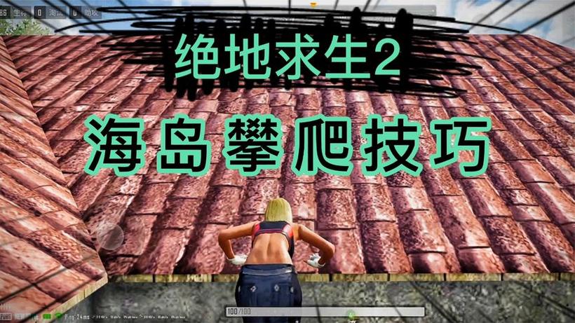 绝地求生攀岩截图
