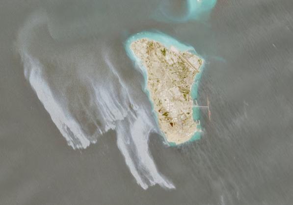 伊朗海域现45平方公里油膜图标