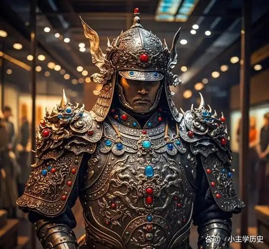 中国古代士兵盔甲图标