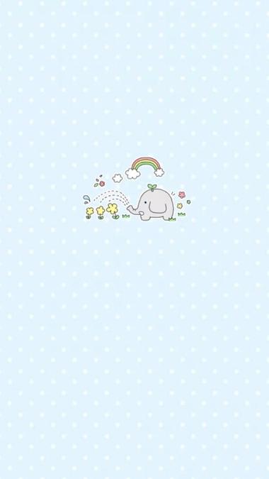 可爱小象壁纸图标