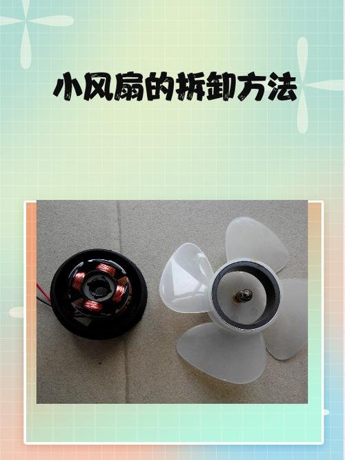 微型小风扇怎么拆卸图标