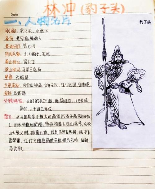 《水浒传》人物卡截图