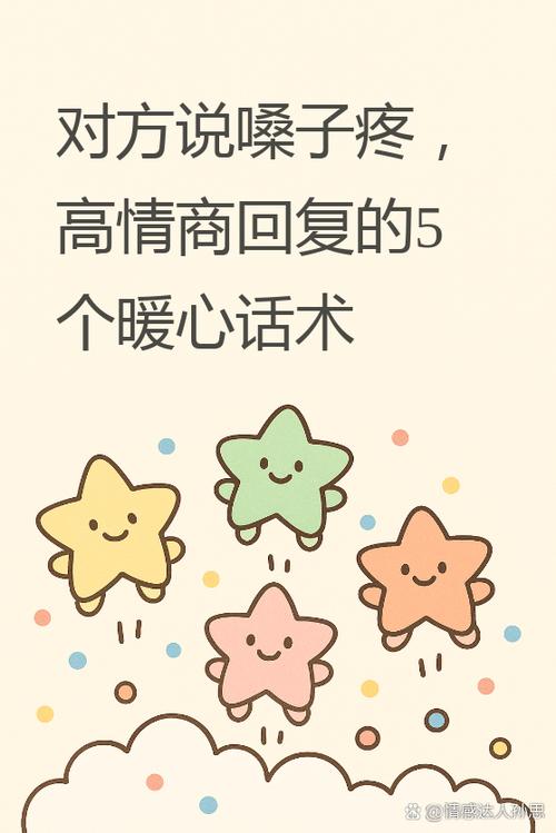 如何高情商回复嗓子疼图标