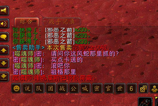 魔兽世界只看队伍聊天图标