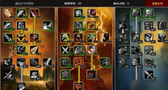 上古卷轴双手战士加点推荐图标