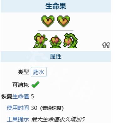 泰拉瑞亚宝石果有什么用截图