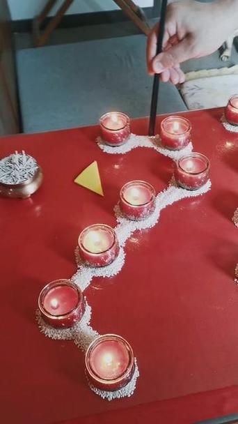 七星蜡烛摆法图片图标