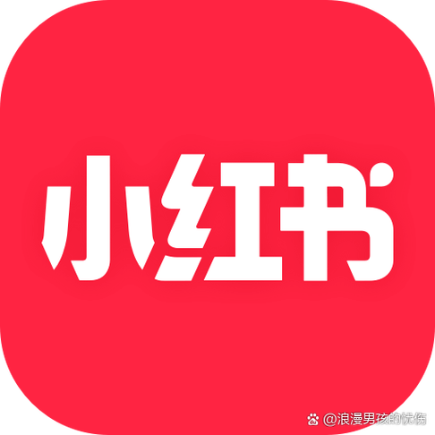 小红书平台图标