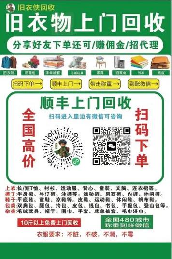 旧衣服交易平台截图