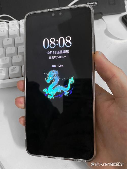 华为手机为啥屏幕一亮一灭截图
