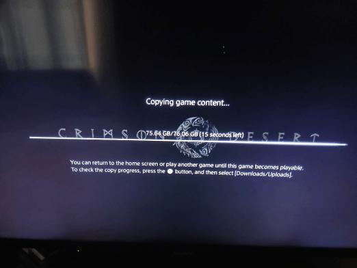 ps5更新档案无法安装图标