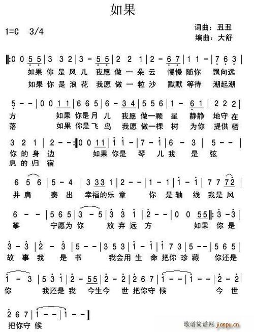 小敏诗歌如果歌曲图标