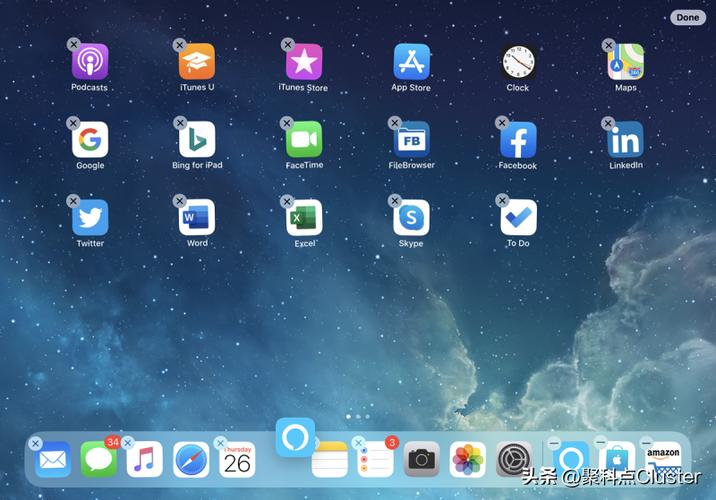 ipad工具栏截图