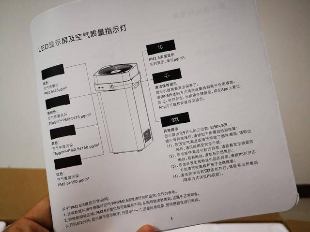 小米净化器使用教程截图
