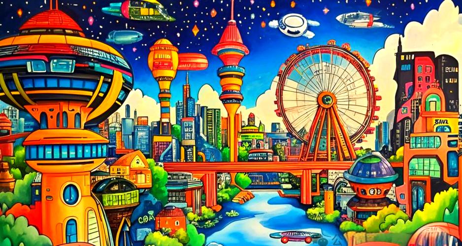 科幻画探未之见未来动漫画截图