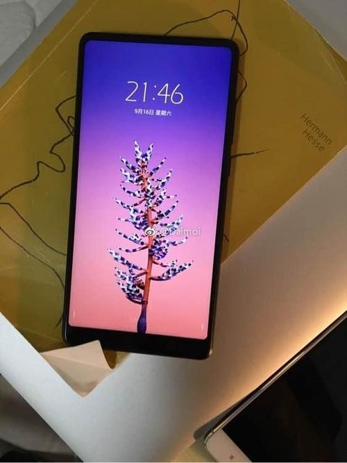 小米mix2手机屏幕重影图标