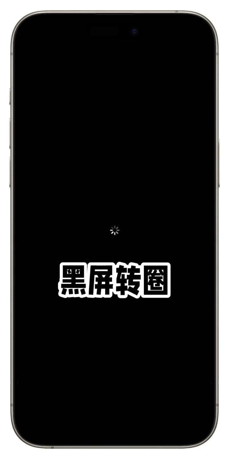 苹果手机上面总是转圈图标