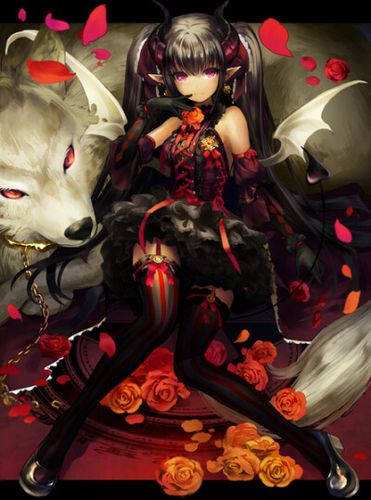 恶魔二次元图标