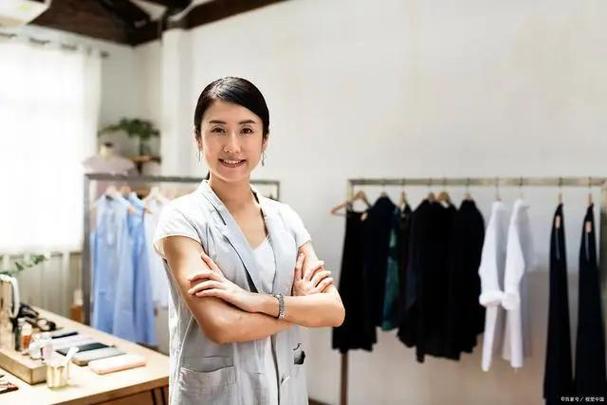 服装店店长提成图标