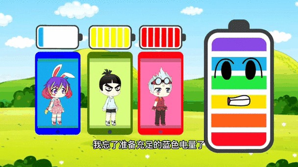 电量显示颜色怎么设置图标