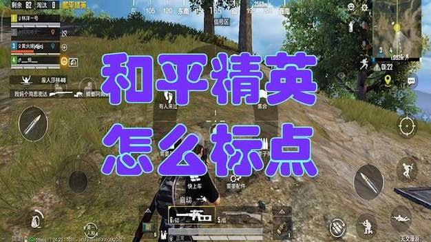 和平精英如何标点敌人图标