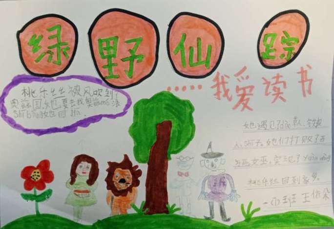 绿野仙踪读后感30字图标