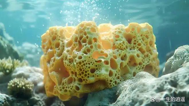 海绵 海洋生物图标