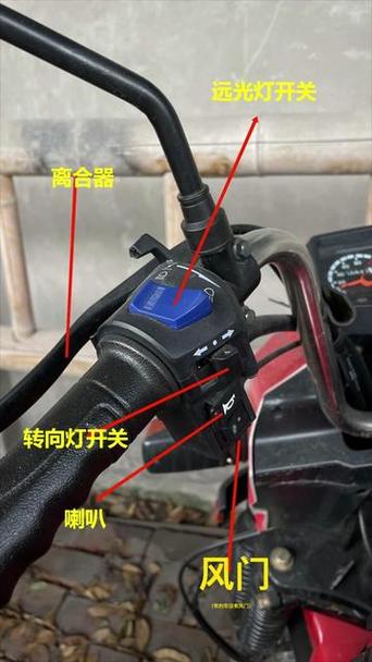 三轮摩托车按钮图解图标