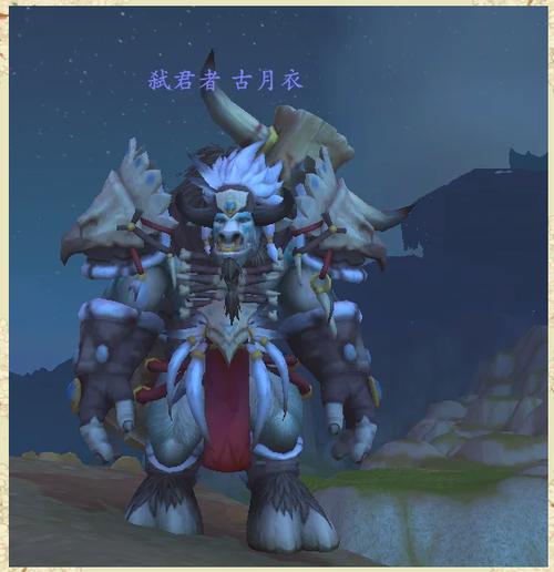 魔兽世界传承护甲怎么获得截图