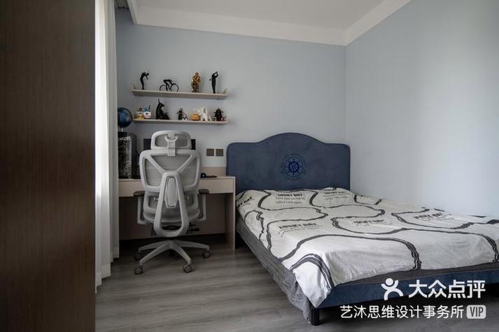 青少年卧室装修效果图男孩图标