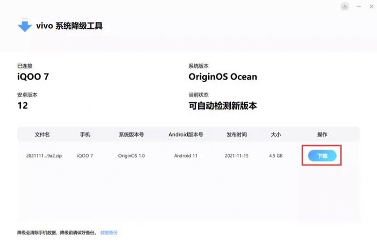 vivo降级工具图标
