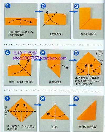 三角插的折叠方法图标