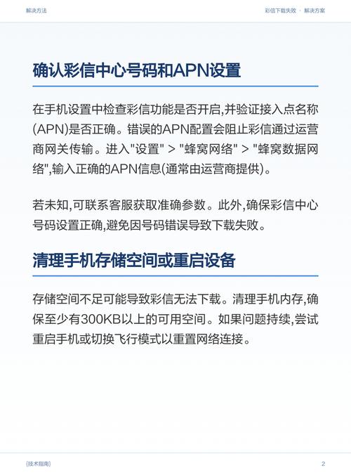 如何解决彩信下载失败问题图标