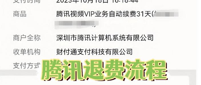 腾讯自动扣款怎么退款图标