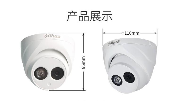 大华监控摄像头的功能介绍图标
