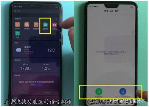 oppo手机自带翻译图标