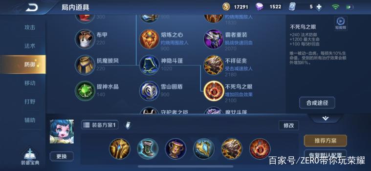 国服第一蔡文姬ad出装