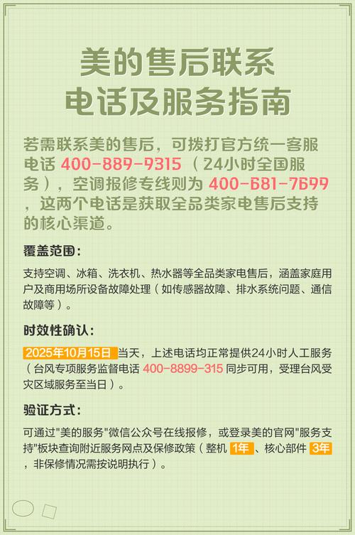 美的电器售后服务电话图标